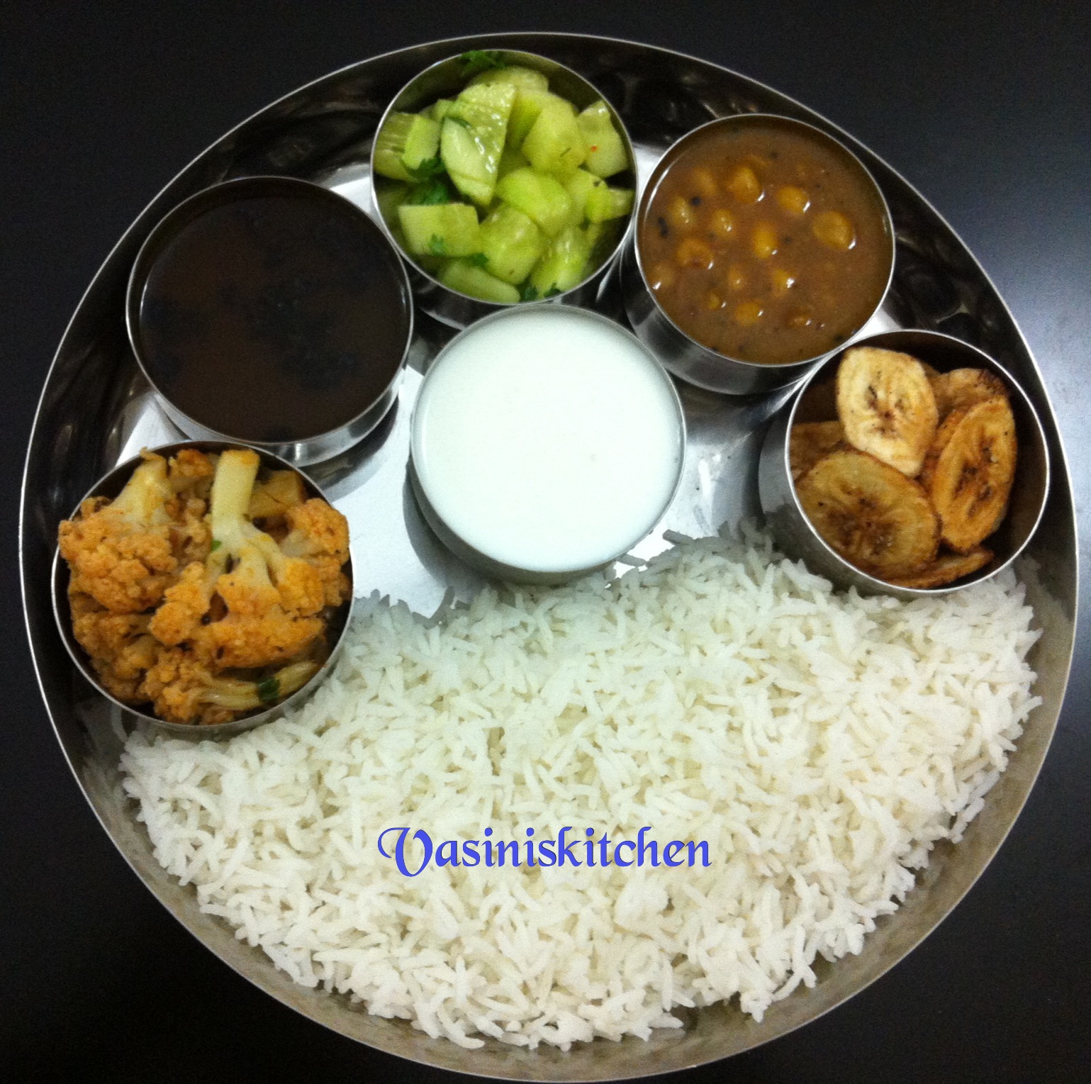 Vasinis kitchen: Vegetarian Thali-5